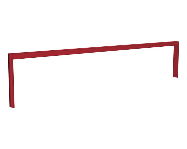 Perimeter railing - painted - Workplace Outdoor Solutions