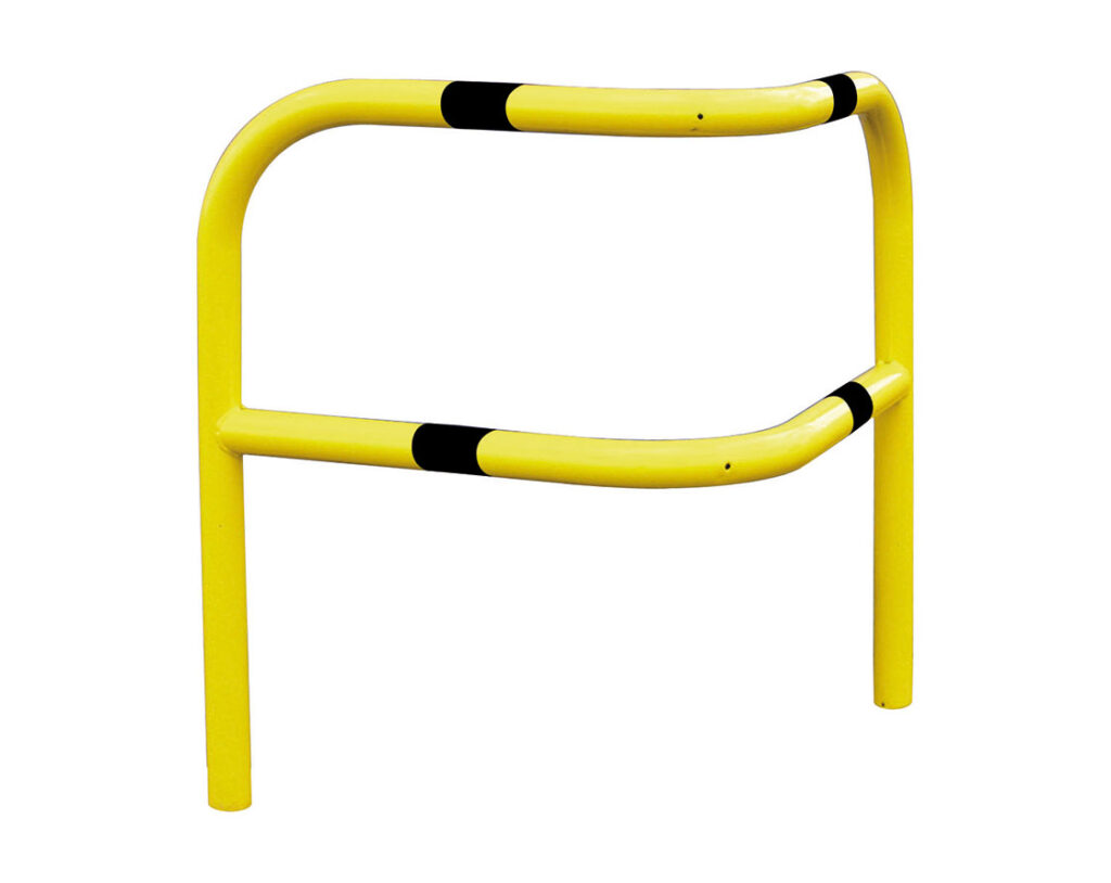 Angled corner safety barrier – 1000 mm - Workplace Outdoor Solutions