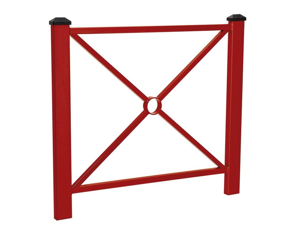 Pagoda railing - Workplace Outdoor Solutions