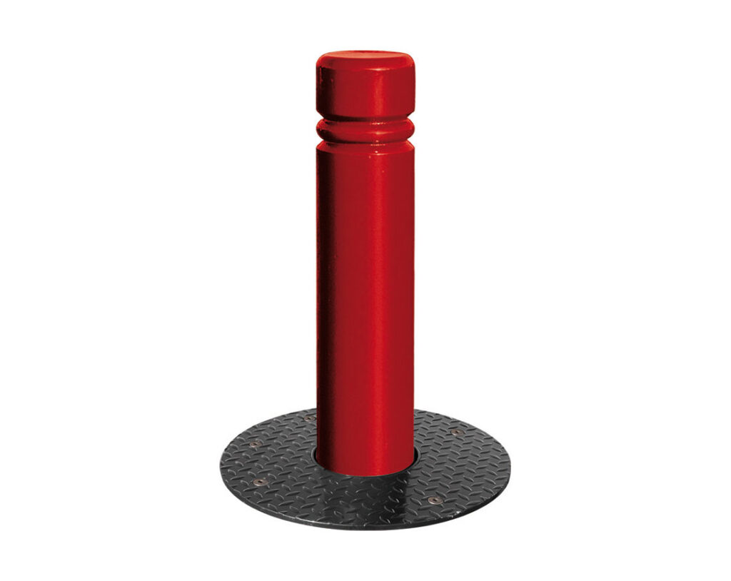 Retractable City bollard - Workplace Outdoor Solutions