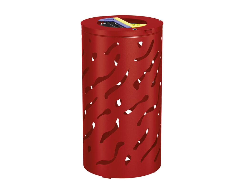 Venice recycling point bin - Workplace Outdoor Solutions