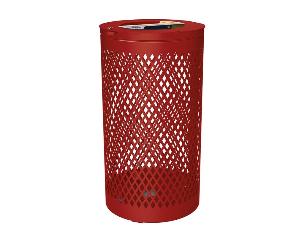 Losange recycling point bin - Workplace Outdoor Solutions